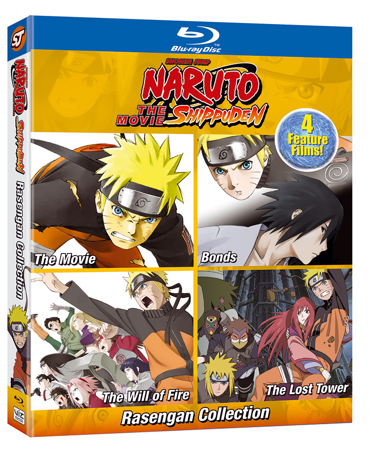 VIZ Media Announces Home Media Release Of NARUTO SHIPPUDEN Movie Collection