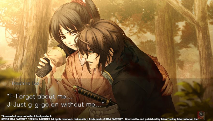 Fresh New Screenshots from Hakuoki: Edo Blossoms! Harada + Iba!