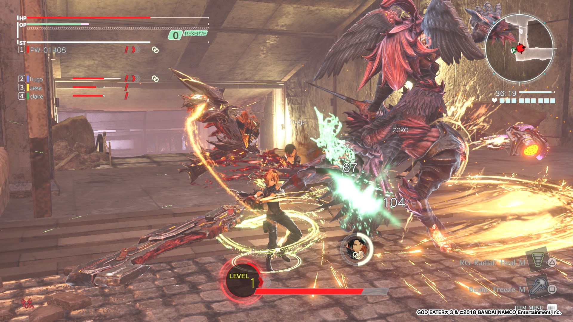GOD EATER 3 Now Available on Nintendo Switch!