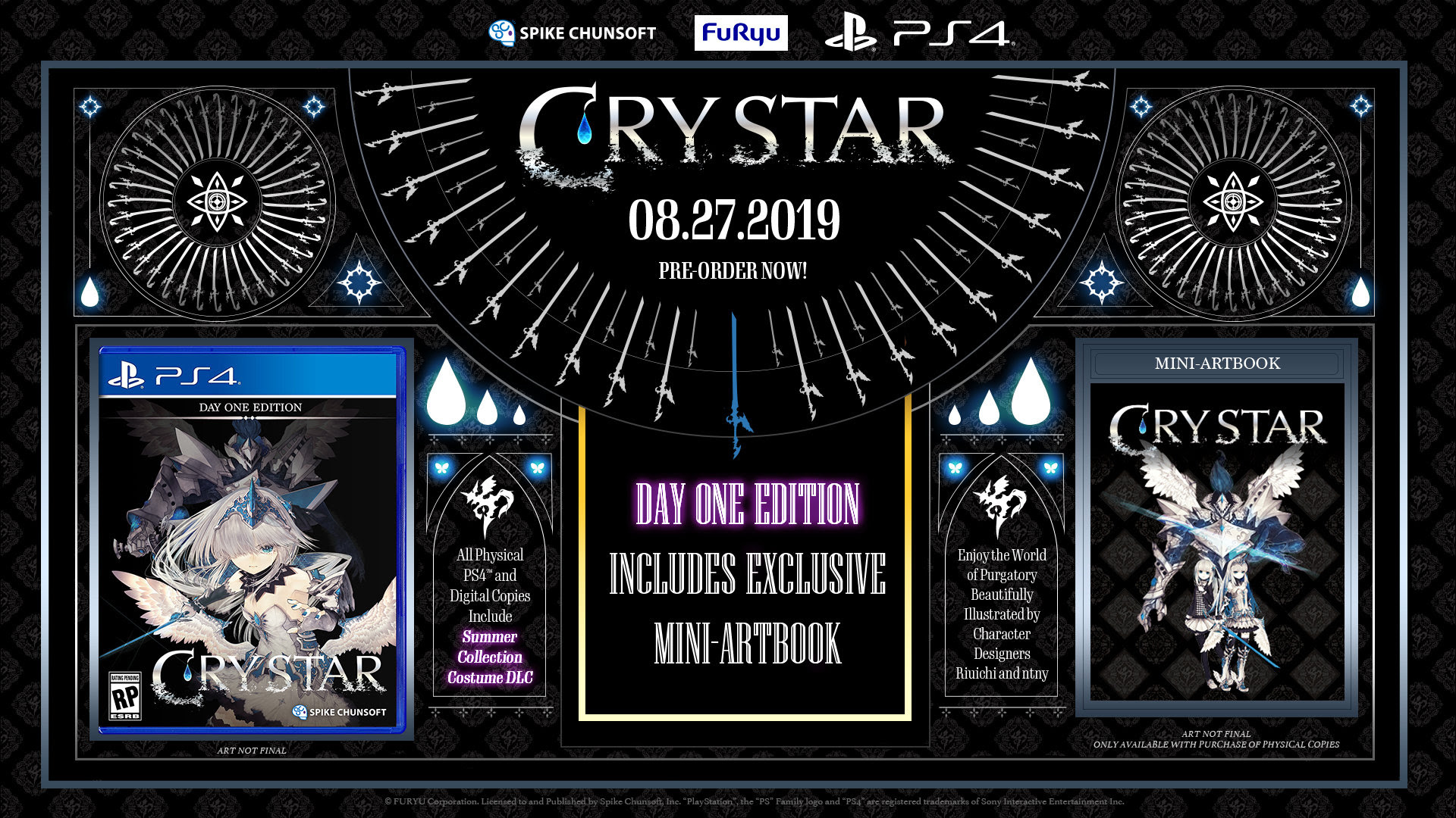 CRYSTAR Website Updates with Five New Characters!