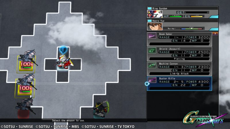 Tactical RPG SD GUNDAM G GENERATION CROSS RAYS Deploys in the West