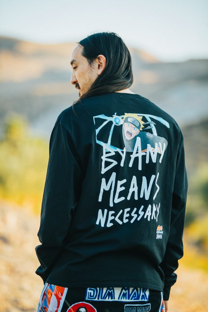 Superstar DJ Steve Aoki Launches Limited Edition Naruto Apparel Collection!