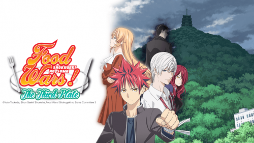 Crunchyroll Serves Up "Food Wars! The Third Plate" on Toonami