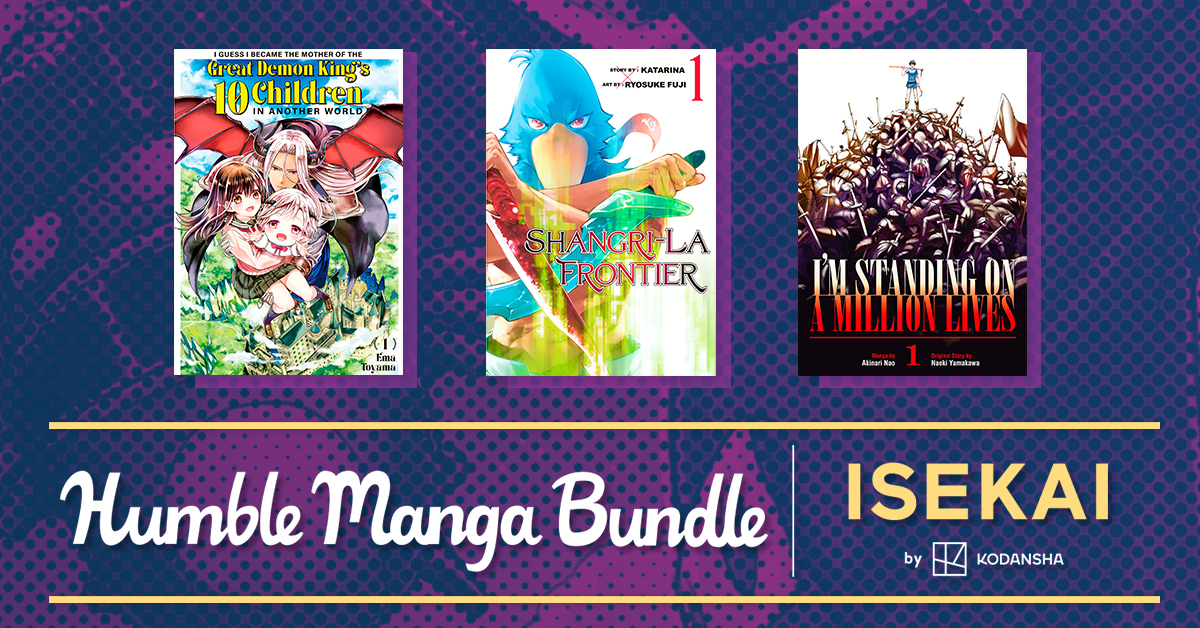 New Isekai Manga Book Bundle from Humble Bundle and Kodansha