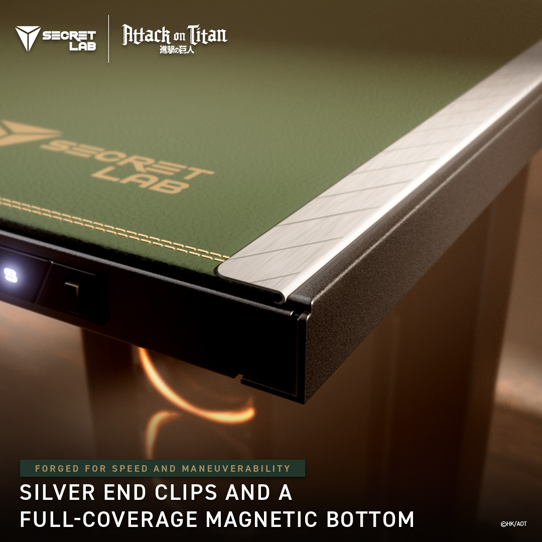 Fully Transform Your Setup With Secretlab for the (Almost) Grand Finale of Attack on Titan!